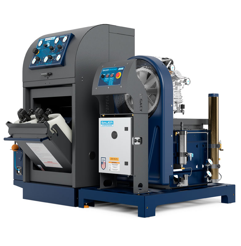 Compresores Legacy Plus de Bauer: Excelencia en Aire Respirable para Bomberos