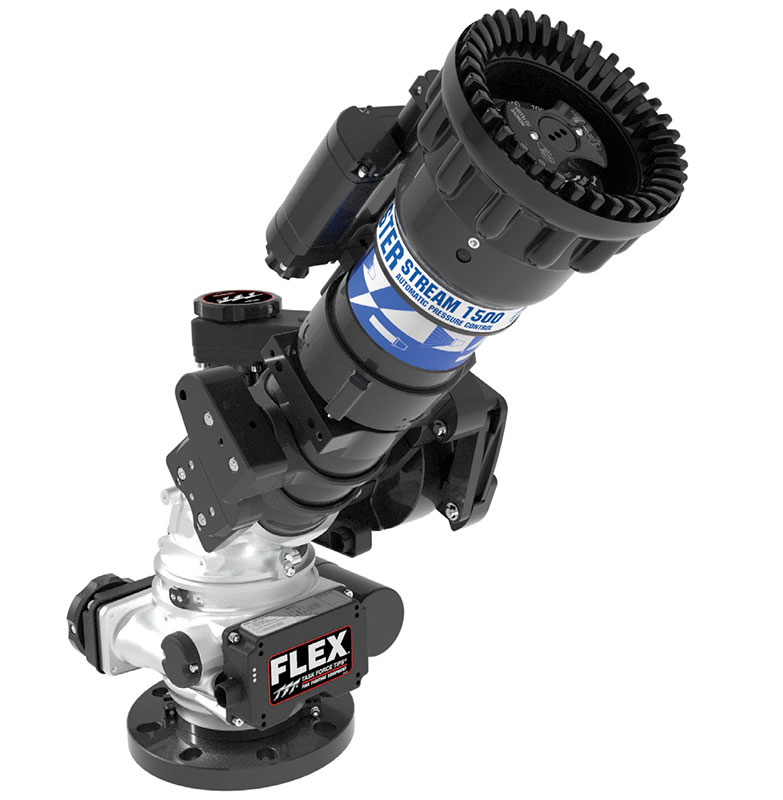 Monitor Fijo TFT Flex para Combate de Incendios 1250-2000 GPM – Eficiencia y Control Compacto